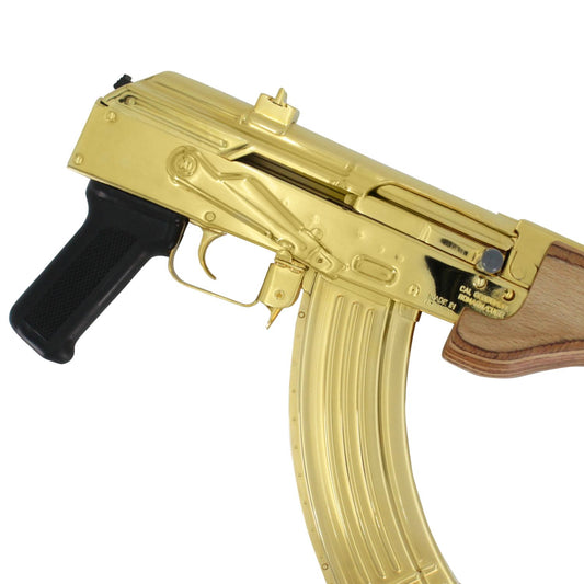 Century Arms Micro Draco, 7.62 x 39mm, 24k Gold Plated with 24k Gold P