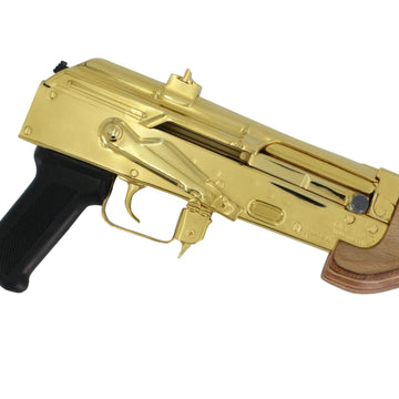 Century Arms Micro Draco, 24K Gold, 7.62 x 39mm, Standard 30Rd Magazine ...
