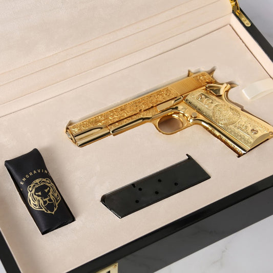 Premium Firearm Wood Case By Seattle Engraving Center